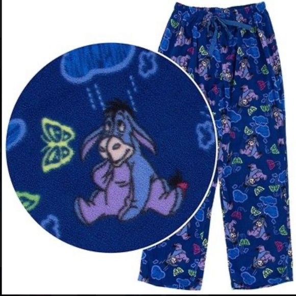 Disney | Intimates & Sleepwear | Disney Eeyore Pajama Pants | Poshmark